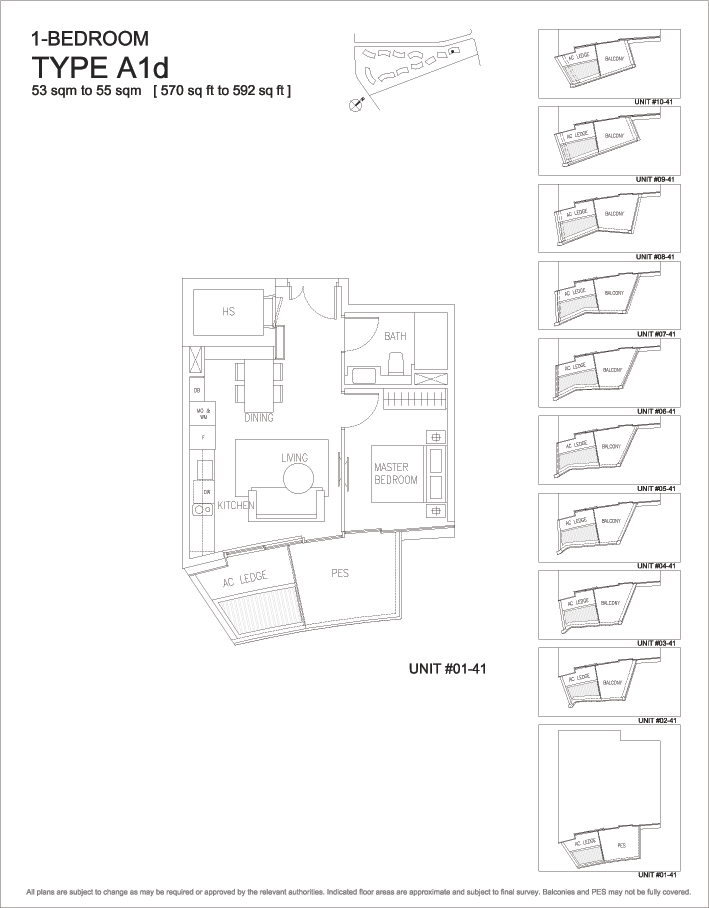 Corals at Keppel Bay by Keppel Land - Floor Plans