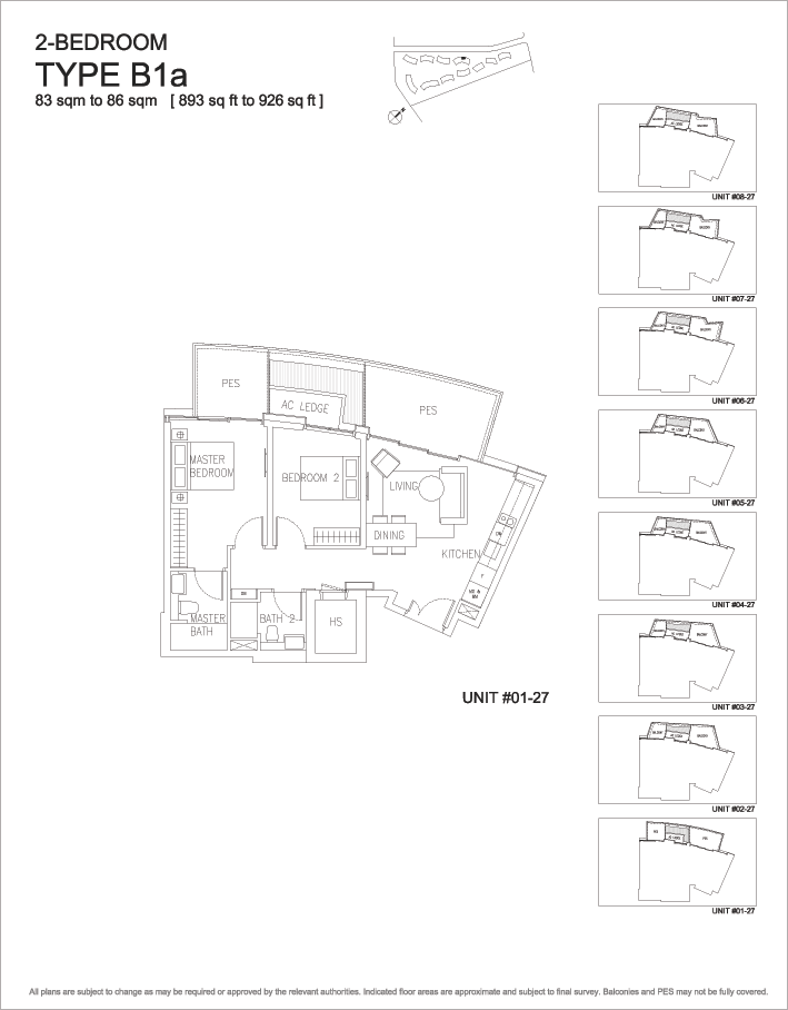 Corals at Keppel Bay by Keppel Land - Floor Plans