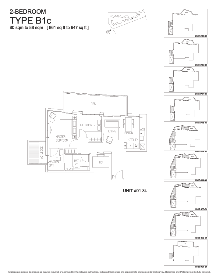 Corals at Keppel Bay by Keppel Land - Floor Plans