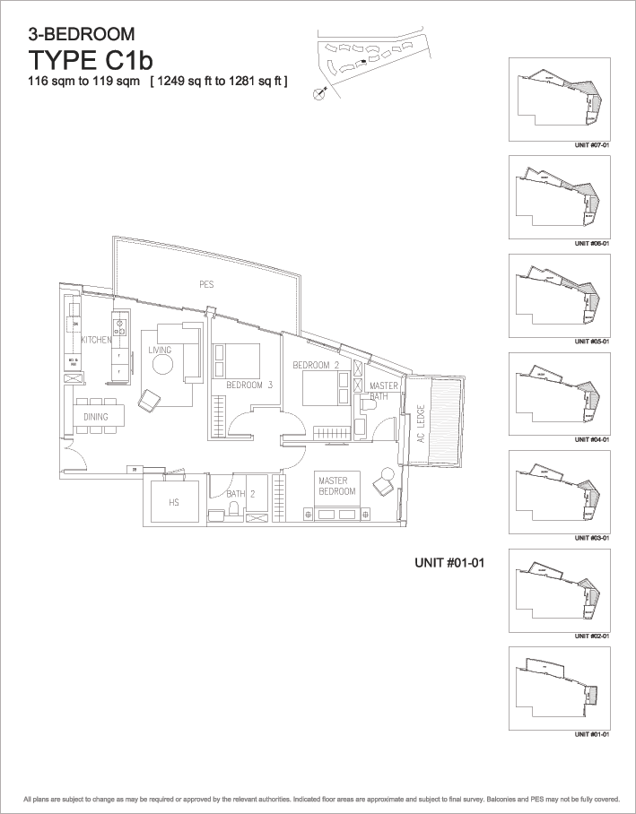 Corals at Keppel Bay by Keppel Land - Floor Plans